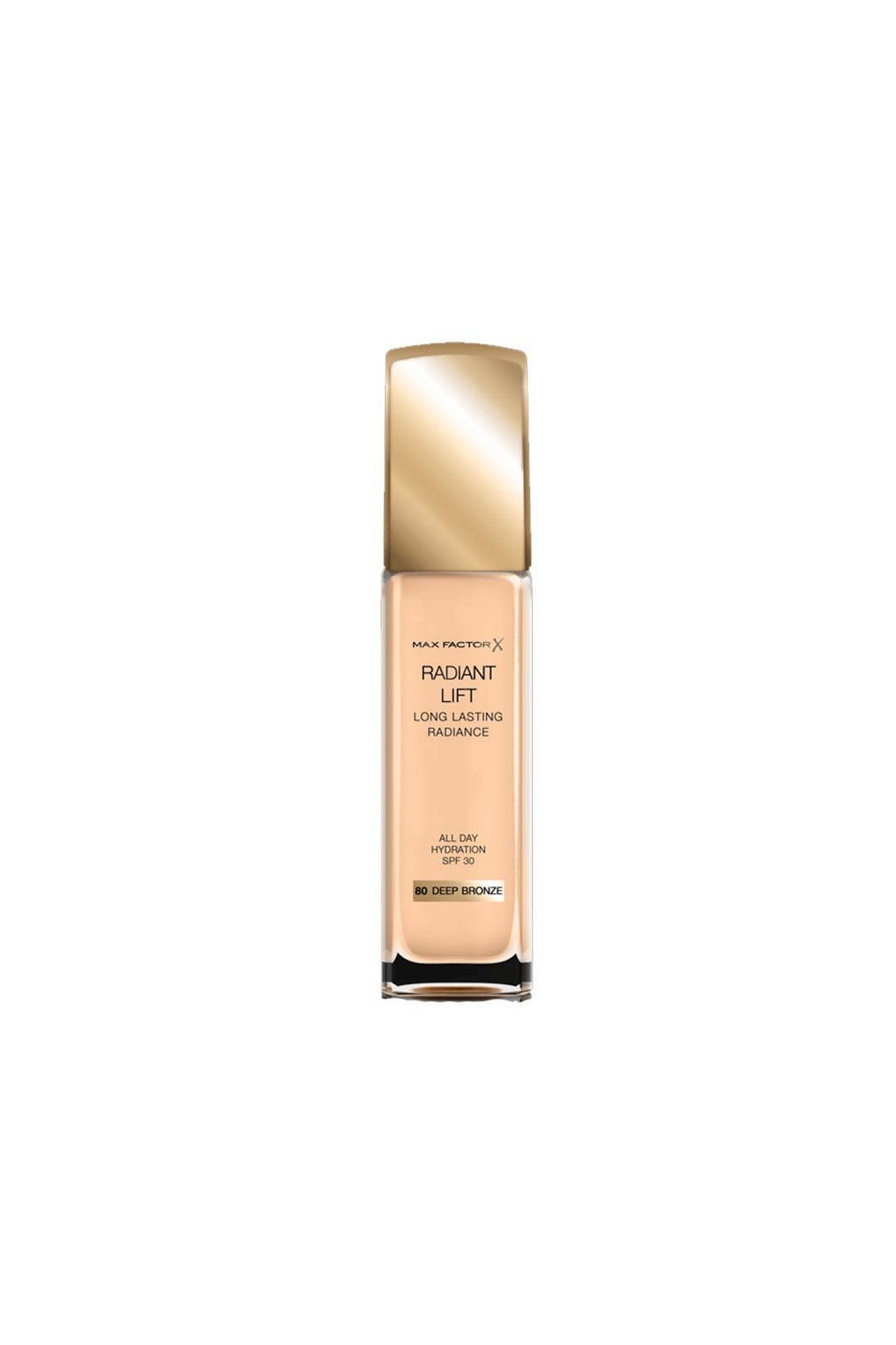 Max Factor Radiant Lift Foundation, 080 Deep Bronze, 30 ml Beige 30ml ...